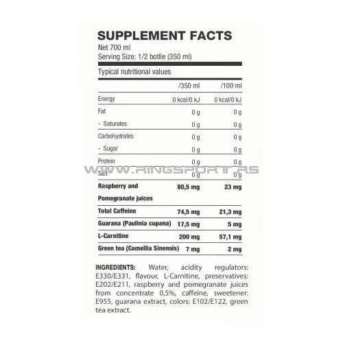 Thermo Booster, 700 ml QNT | Ring Sport - fitnes oprema